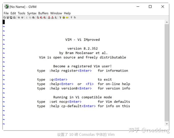 VIM的图形界面的字体配置 - 知乎
