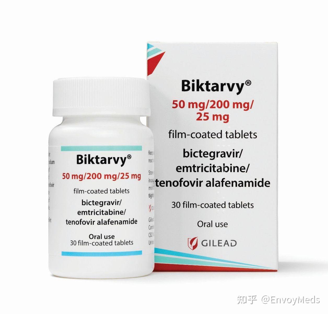 Biktarvy｜必妥维（比克恩丙诺片）说明书 - 知乎