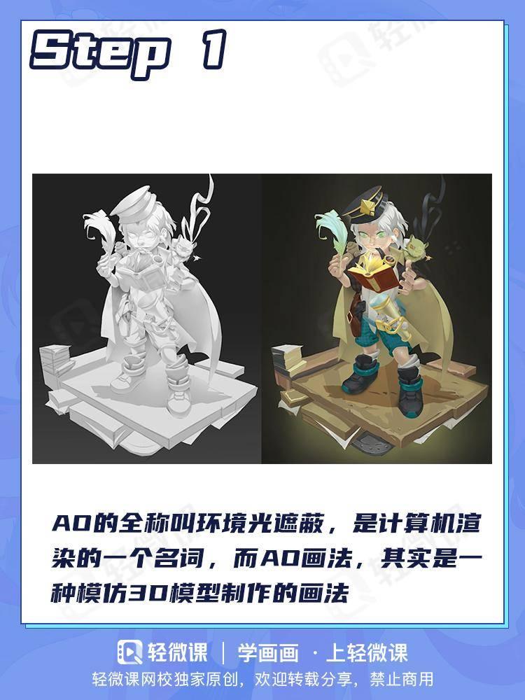 什么是AO画法，一篇文章教会你AO画法 - 知乎