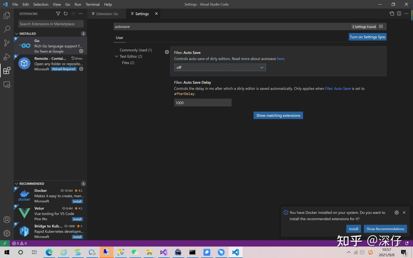 如何在Visual Studio Code中配置GO开发环境 - 知乎