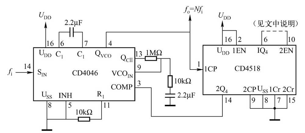 知乎盐选 | 第五节 锁相环 CD4046 的应用电路