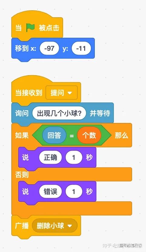 判断小球-第14届蓝桥杯STEMA测评Scratch真题精选 - 知乎