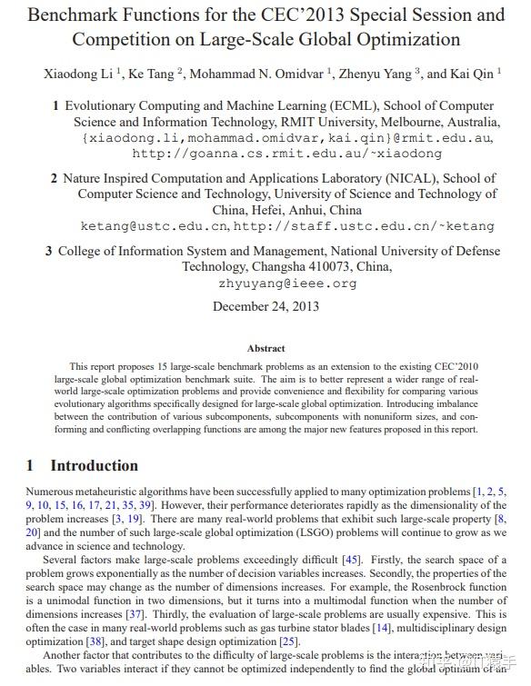 CEC2013(LSGO):狮群优化算法LSO 求解大规模全局优化问题（提供MATLAB代码） - 知乎