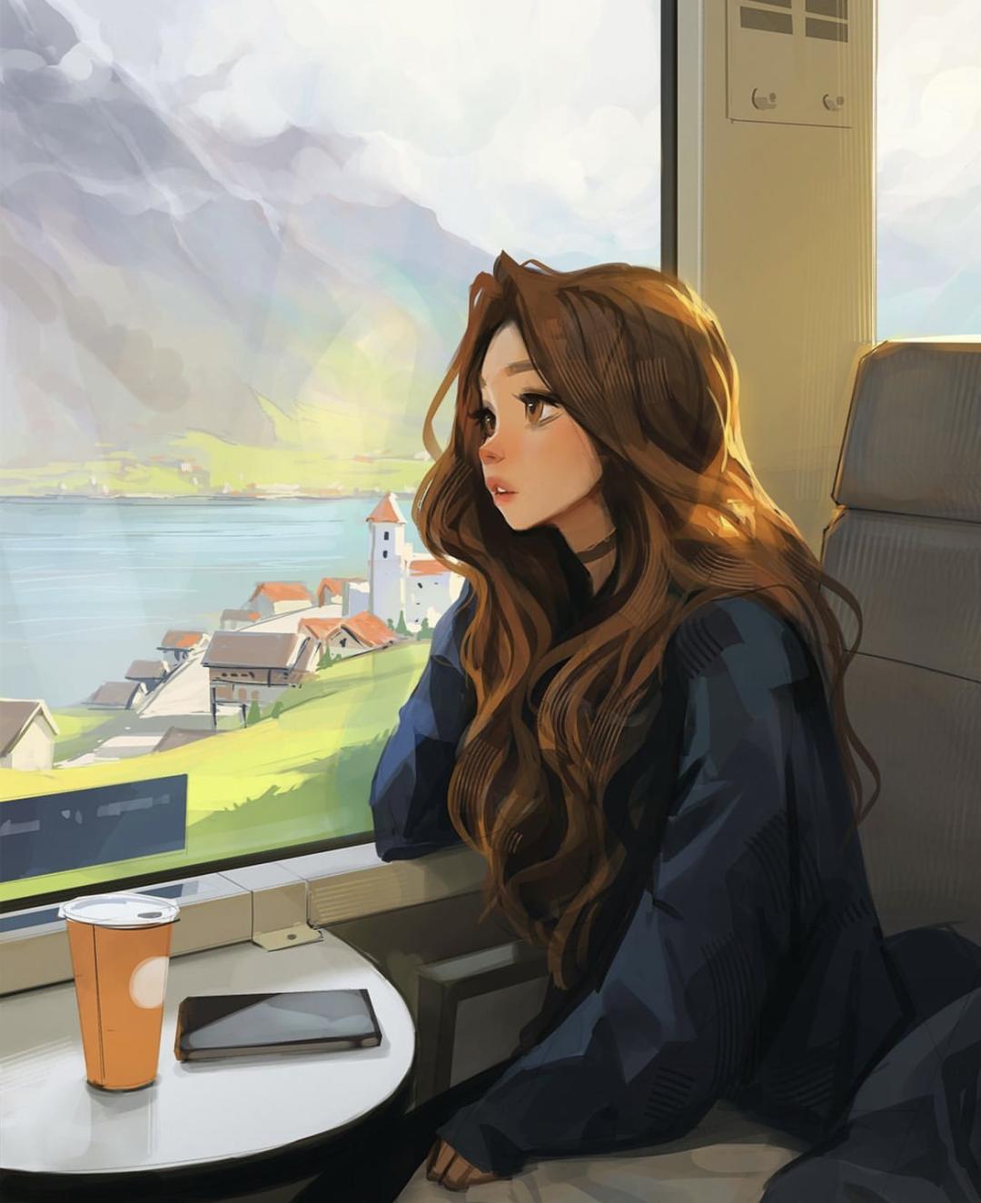 超200万人气插画师Sam Yang，画出男生们的“理想女友” - 知乎