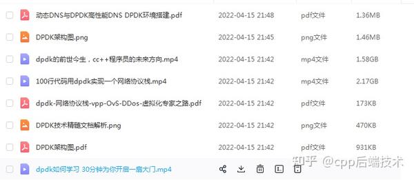 手把手DPDK实现tcp/ip用户态协议栈 - 知乎