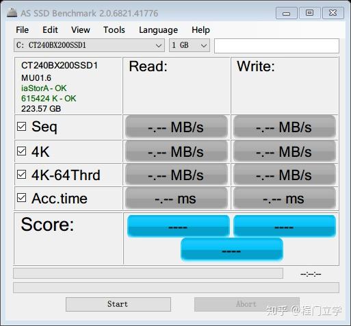 AS.SSD.Benchmark.固态硬盘测试助手 - 知乎