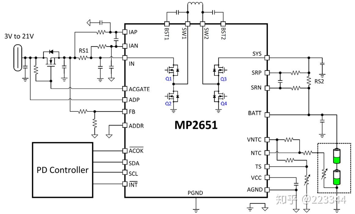 集成USB Type-C PD和 1-4节电池充电的参考设计 CN - 知乎