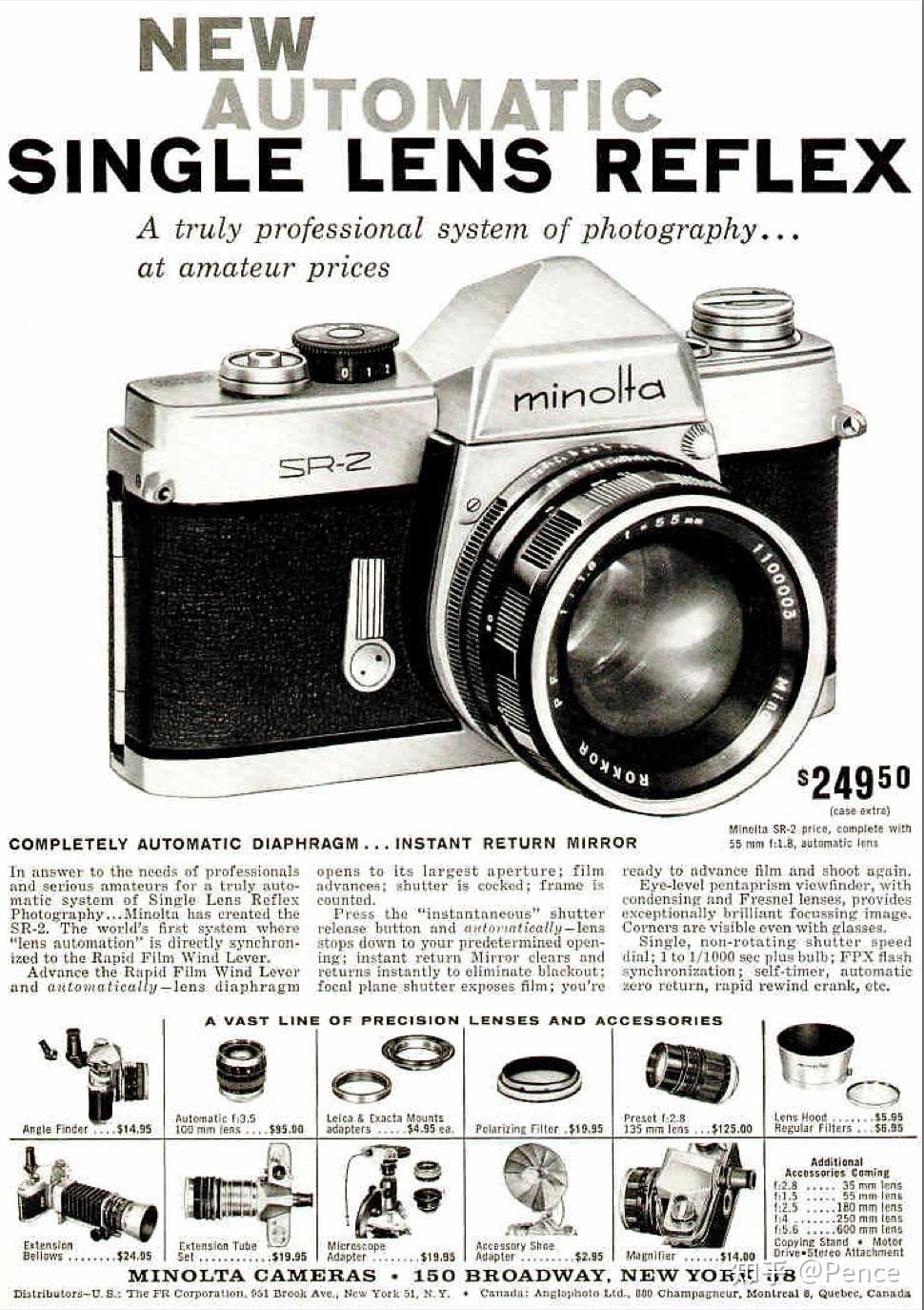 Minolta SR家族小传 - 知乎