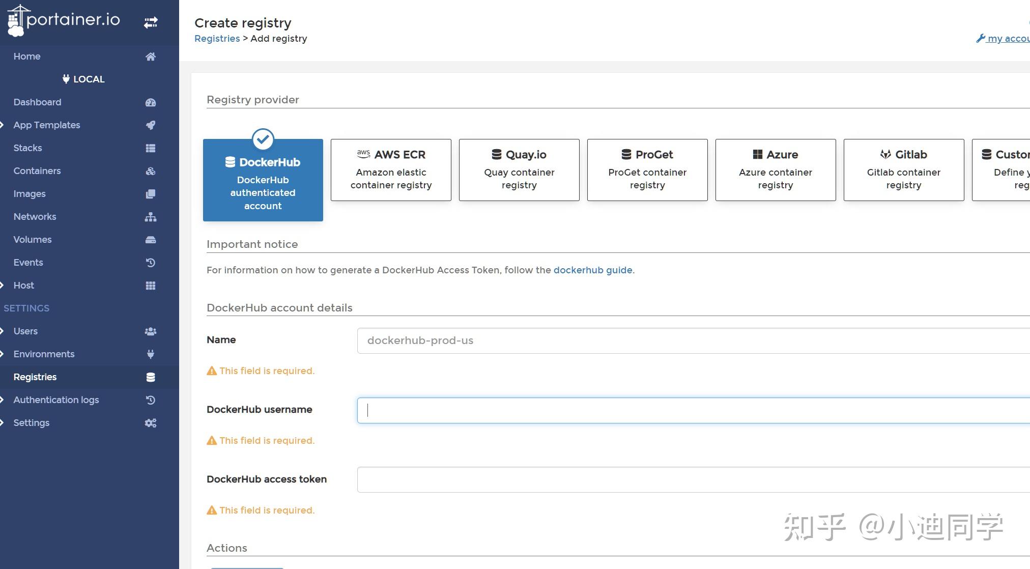 Unraid Docker 之容器管理神器 Portainer 安装 - 知乎