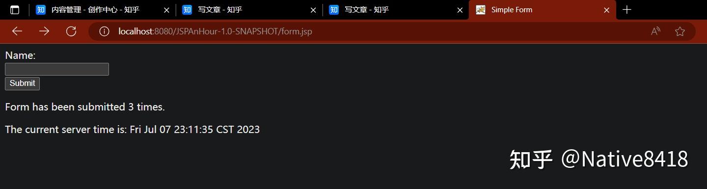 一小时实践入门 JSP（Java EE） - 知乎