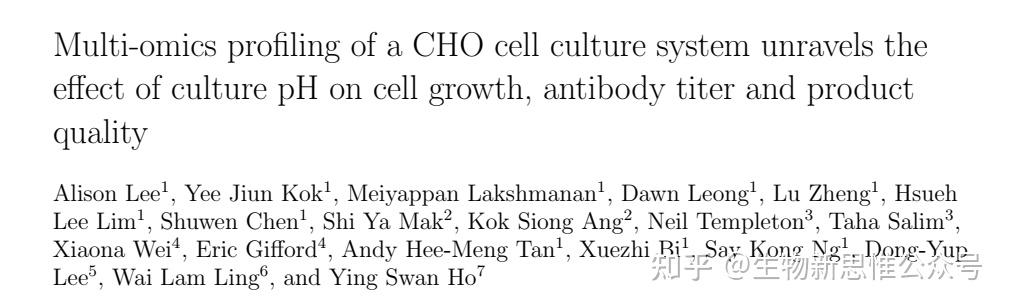 上游技术 | 一文读懂pH对单抗PQA的深层调控机制 - 知乎
