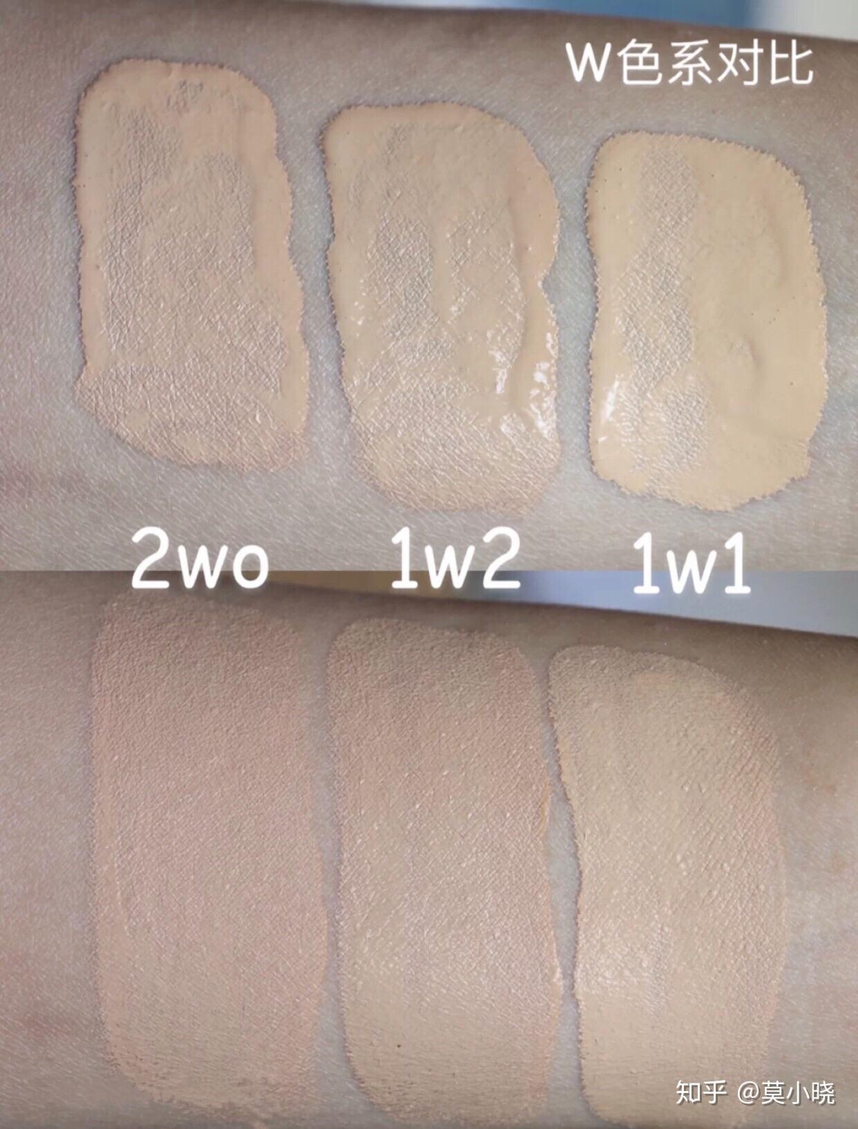 雅诗兰黛 DW粉底液 黄一白到黄二白之间用2w0合适还是1w1合适？ - 知乎