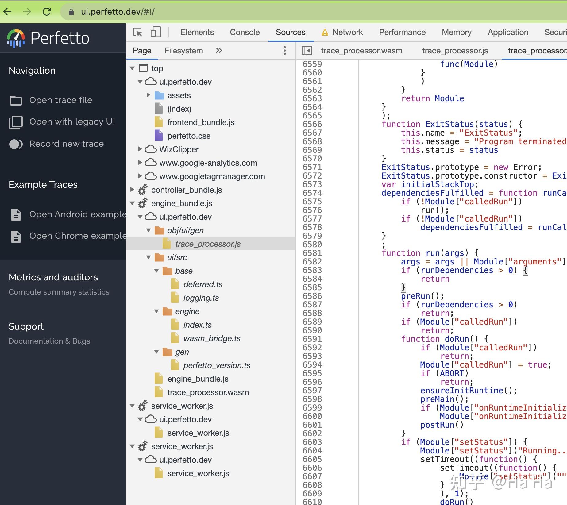 定制自己的perfetto ui分析网站 - 知乎