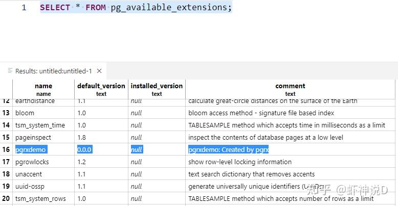 [pgrx开发postgresql数据库扩展]3.hello world全流程解析 - 知乎