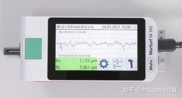 更好用的便携式粗糙度仪 MarSurf M 310！ - 知乎