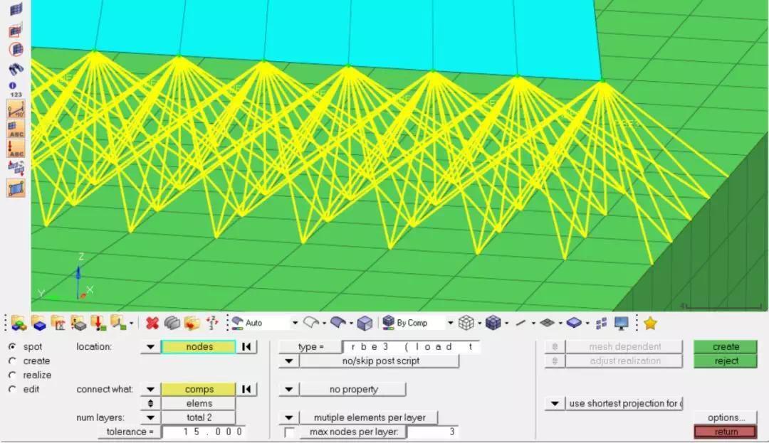 HyperMesh 在缝焊和粘胶上的应用 - 知乎