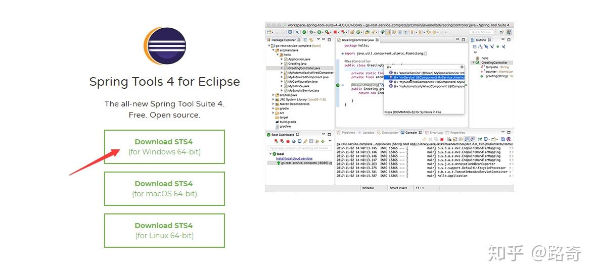 [转载]Eclipse 安装spring插件spring tool suite(STS) - 知乎