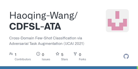 [IJCAI 2021]Cross-Domain Few-Shot Classification via Adversarial Task Augmentation - 知乎