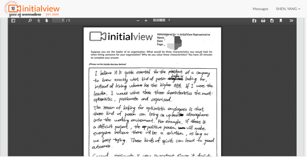 美国本科申请之面试篇| InitialView 面试全解析 - 知乎