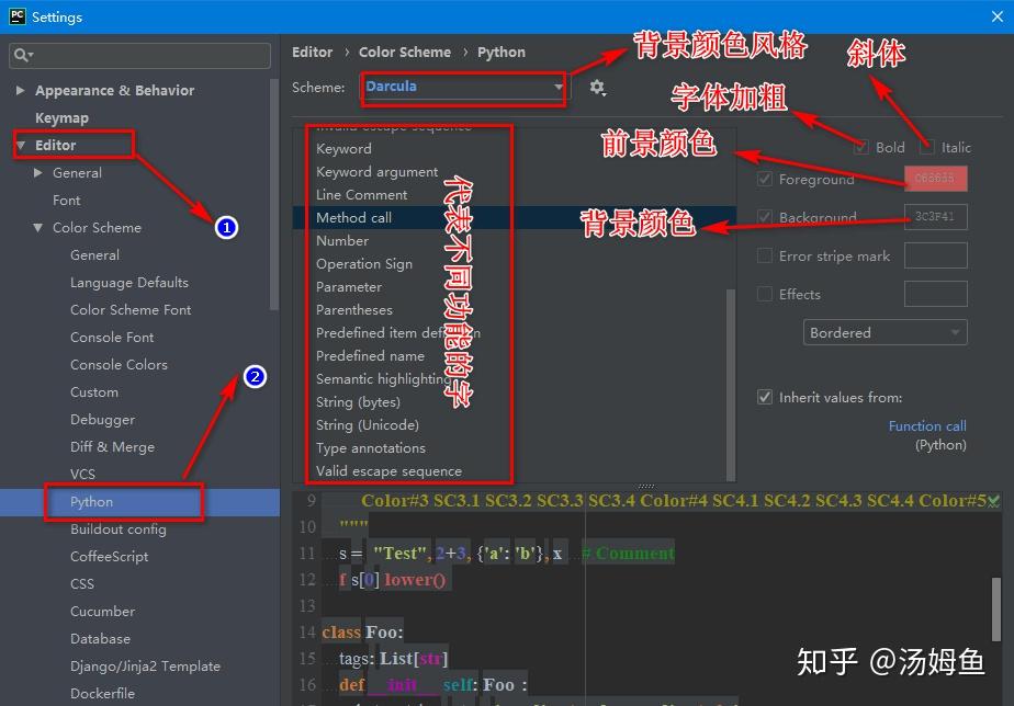 PyCharm背景颜色+字体大小+字体颜色的设置 - 知乎