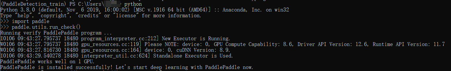 使用Paddledetection进行模型训练【Part1：环境配置】 - 知乎