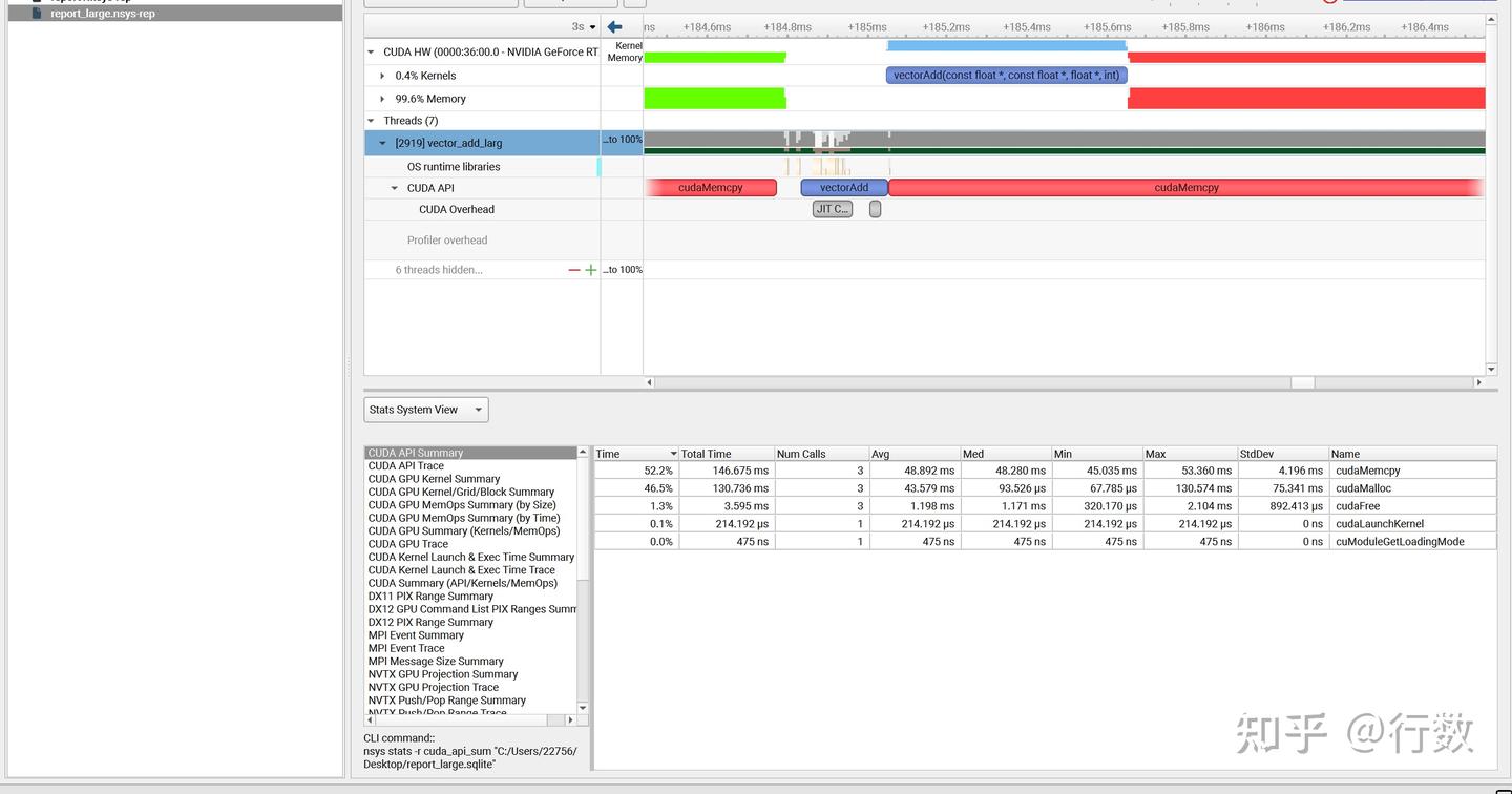 CUDA编程 -Nsight Systems调试 - 知乎
