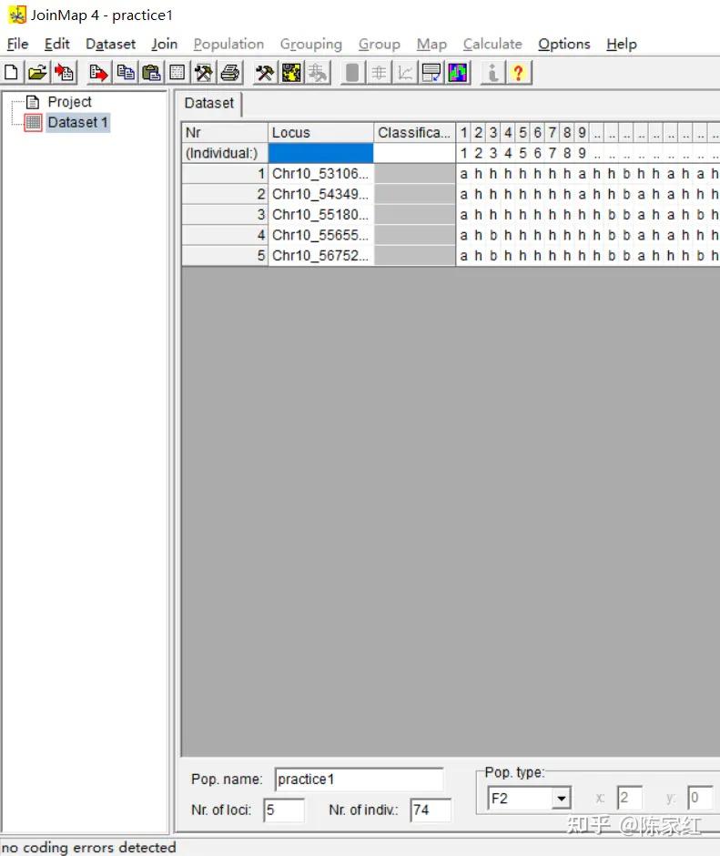 遗传作图软件Joinmap4.0使用方法 - 知乎
