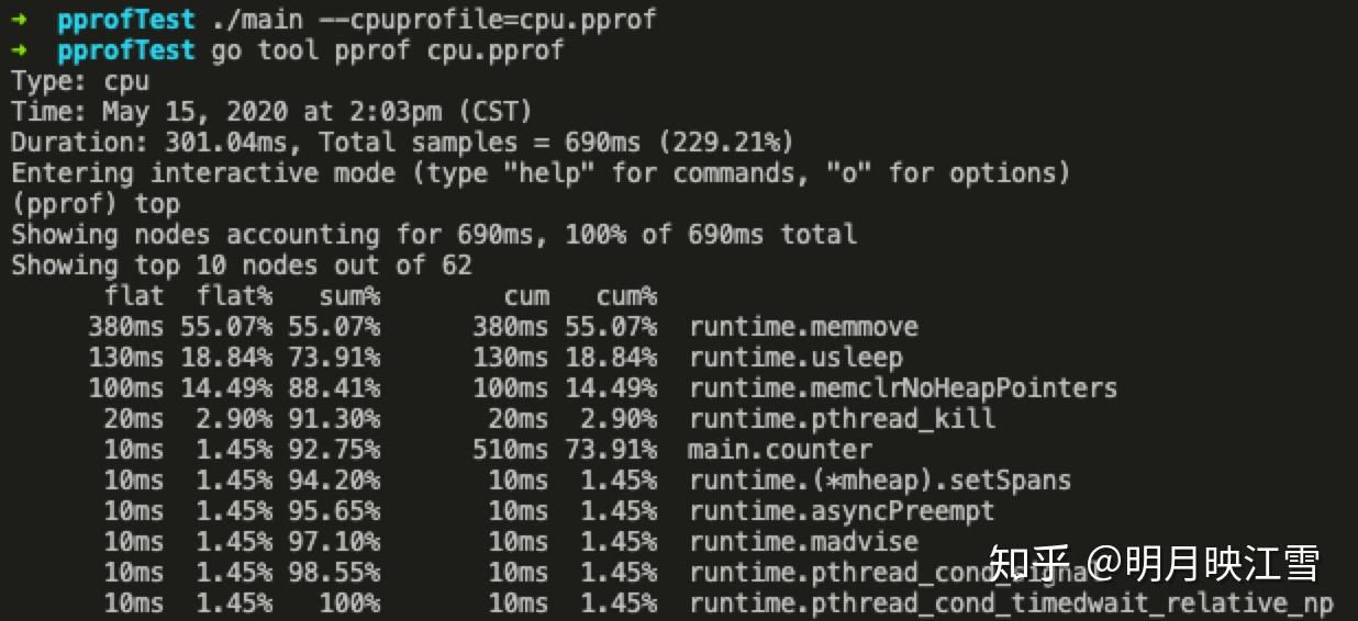 golang系列—性能评测之pprof+火焰图+trace - 知乎