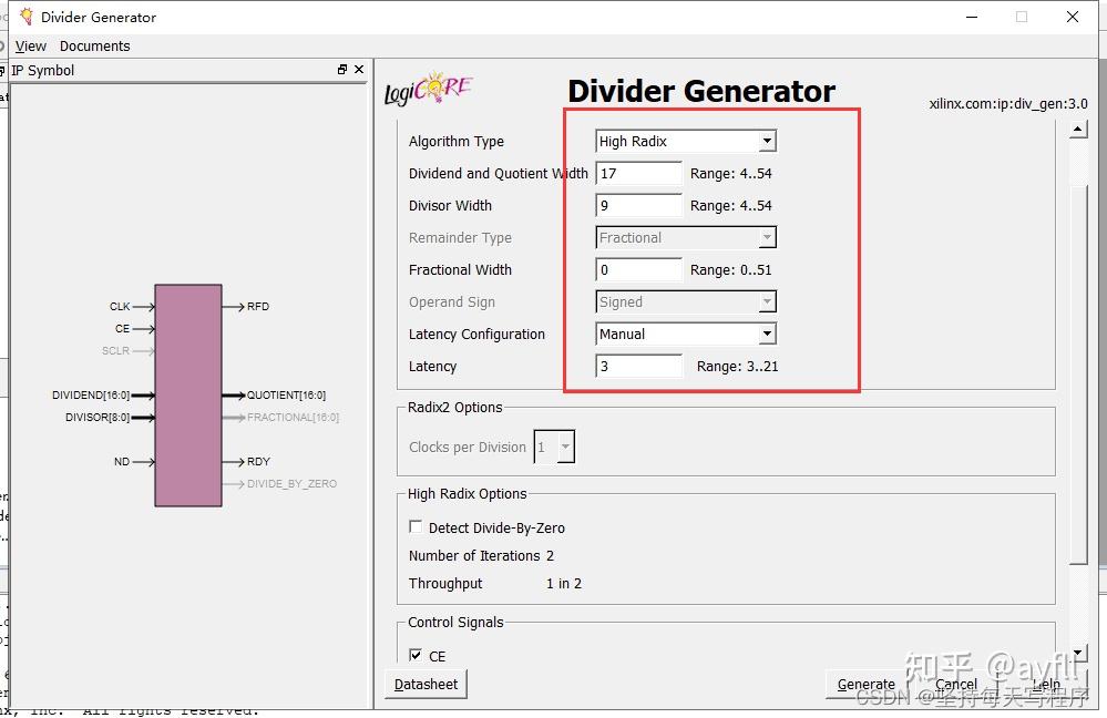 xilinx FPGA 乘法器 除法器 开方 IP核的使用（VHDL&ISE） - 知乎