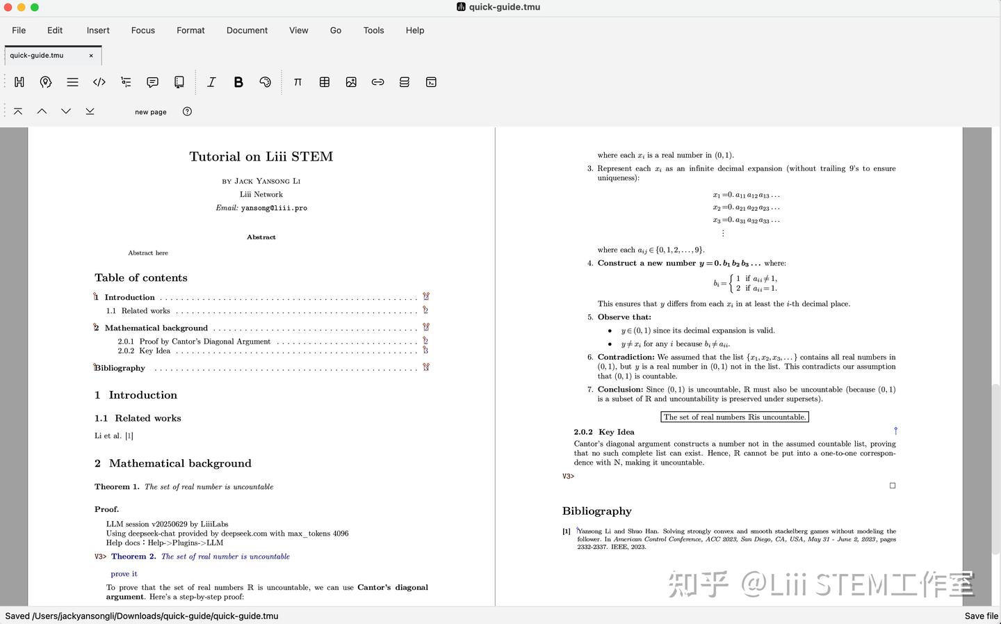 Liii STEM 快速入门 - 知乎