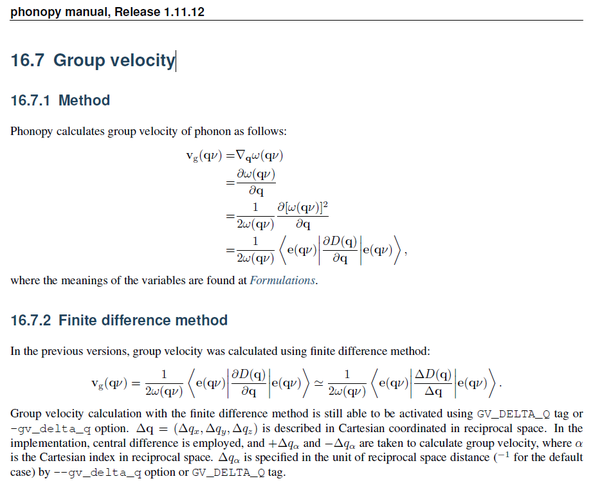 VASP+phonopy计算声子群速与数据导出 - 知乎