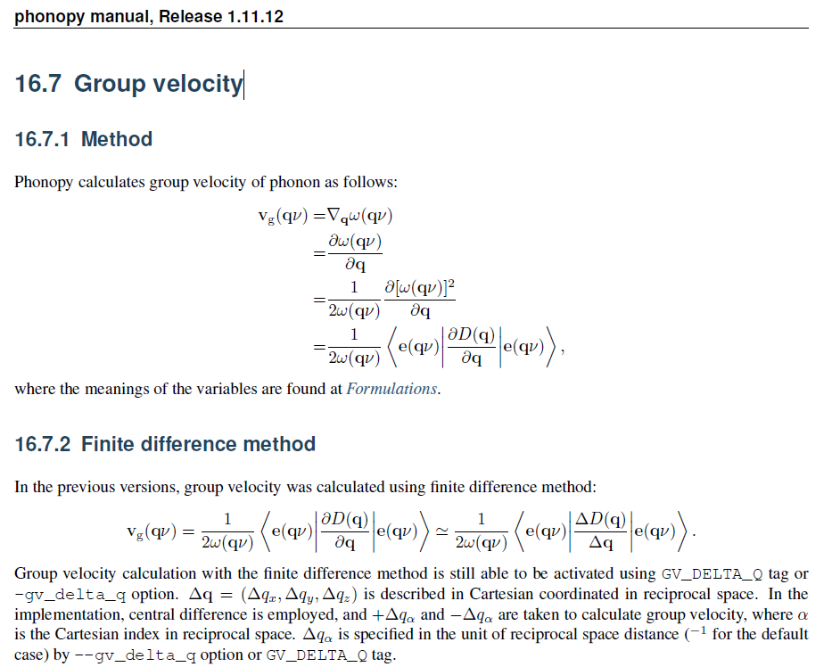 VASP+phonopy计算声子群速与数据导出 - 知乎