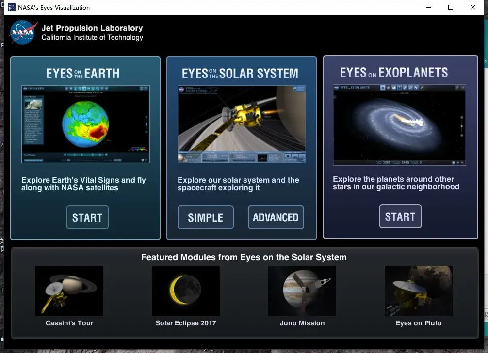 开启宇宙探索之旅的神器 NASA's Eyes - 知乎