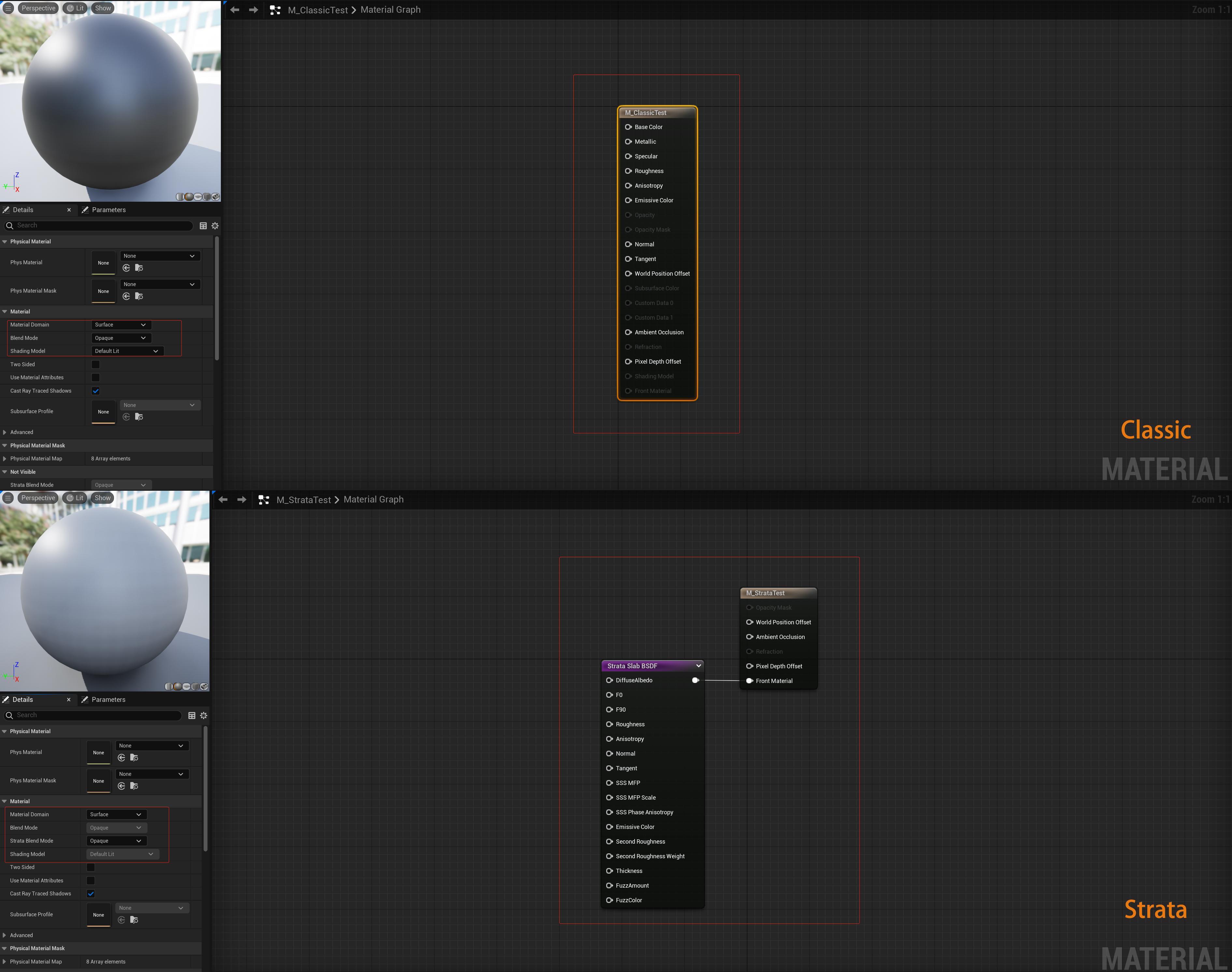 【Unreal从0到1】【第三章：基于物理的渲染】3.3，浅谈Strata，UE5.1新材质系统 - 知乎