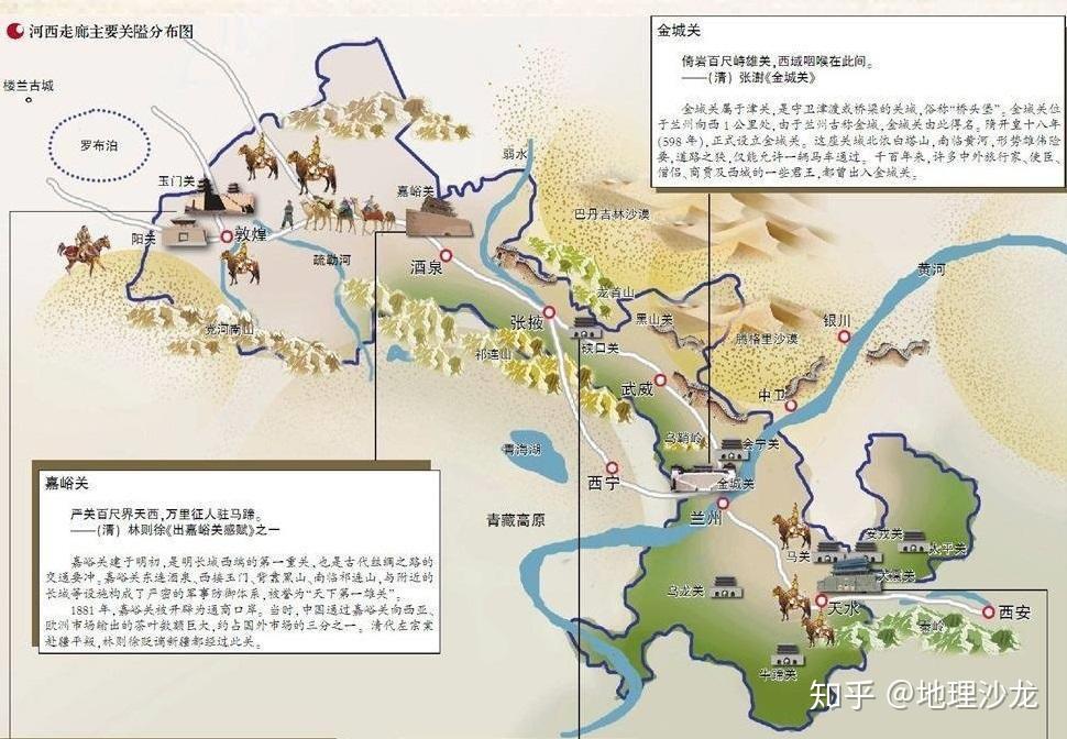 你知道我国著名的“河西走廊”，是位于那条河流以西吗？ - 知乎