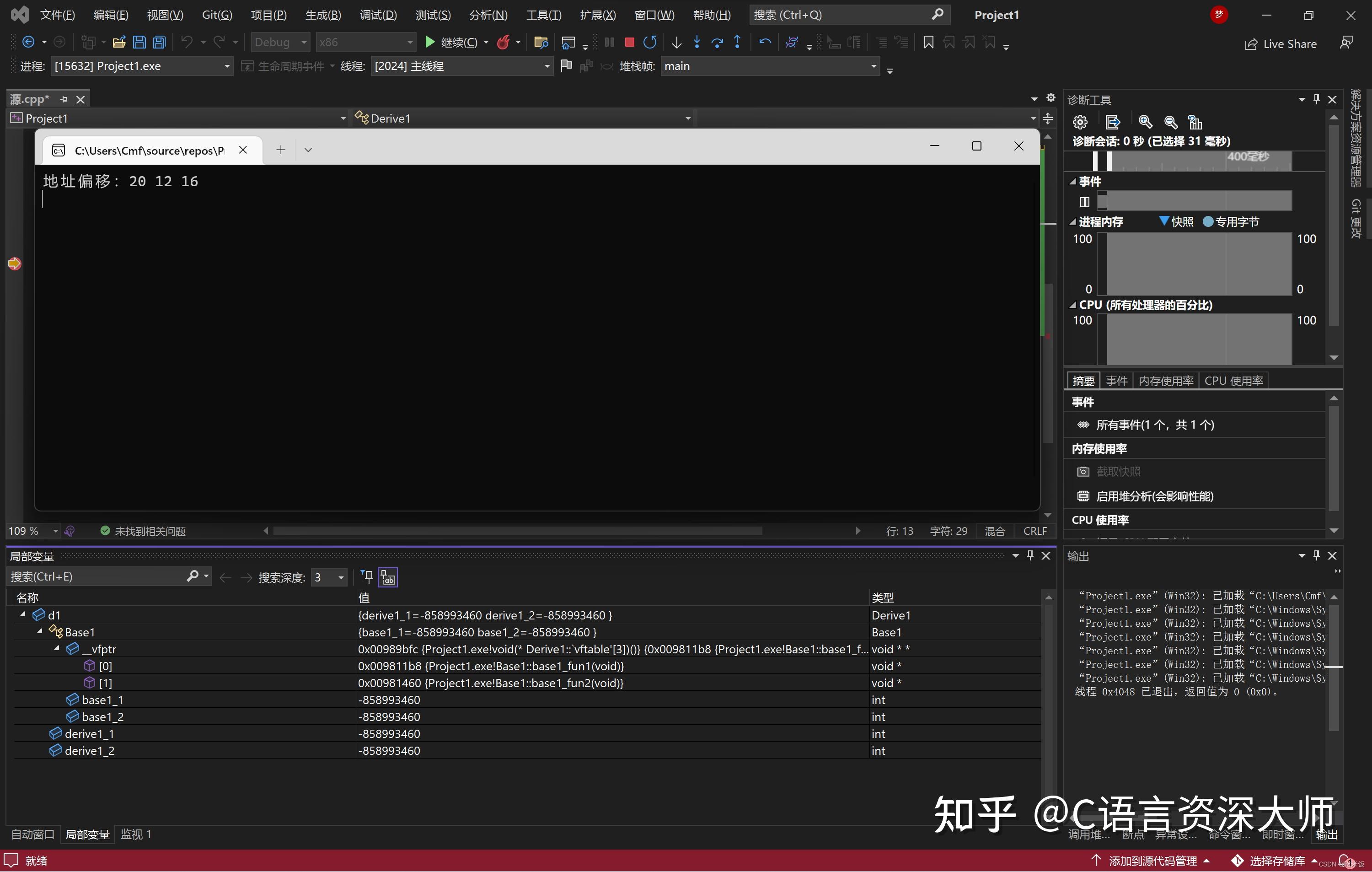 C++ 虚函数表 - 知乎