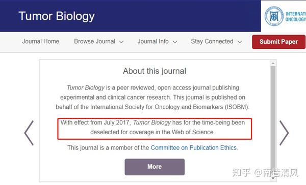 同样被踢出SCI，这个期刊“卧薪尝胆”，与Oncotarget截然不同 - 知乎