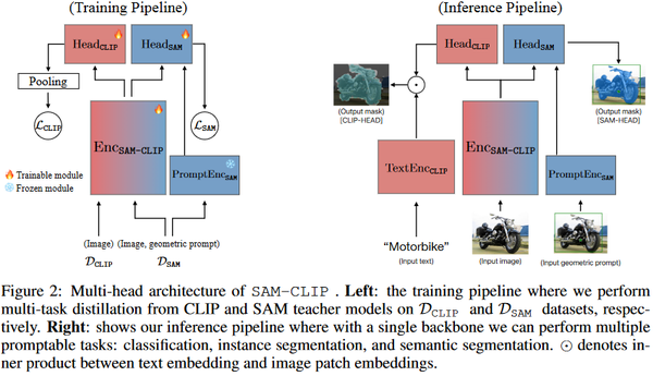 视觉霸主SAM和文图霸主CLIP强强联合！苹果联合UIUC，发布统一视觉模型SAM-CLIP，或掀起多模态新浪潮 - 知乎