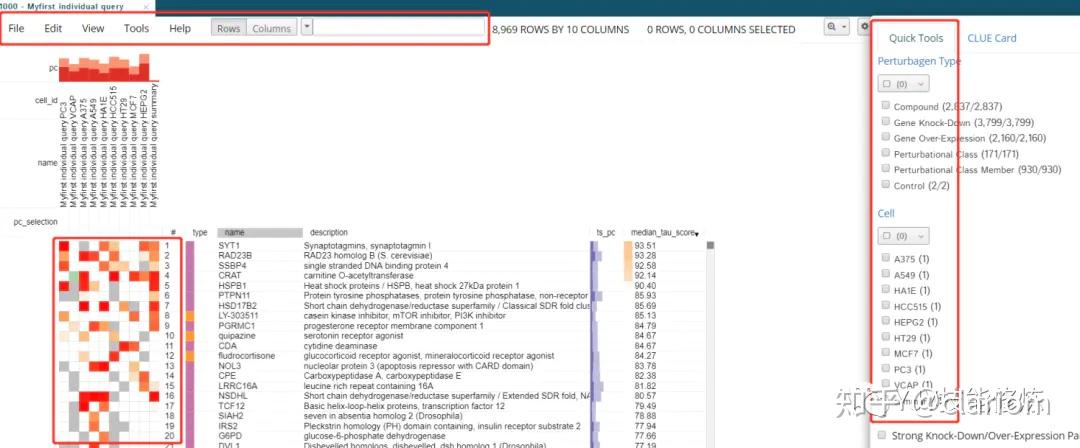 cMAP新版clue的使用——query - 知乎