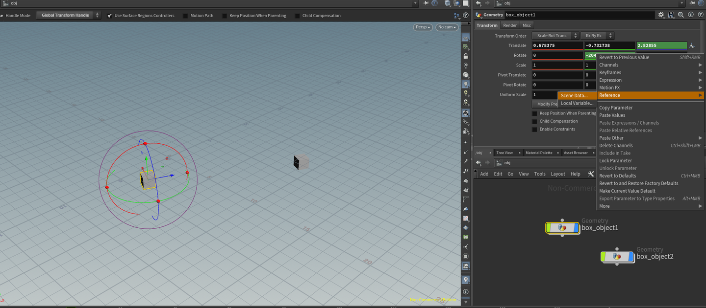Houdini入门笔记（三）Parameters & Select Objects & Select Geometry - 知乎