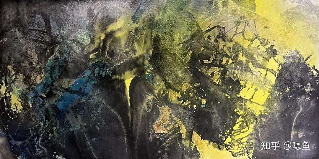著名彩墨艺术家郑忠作品赏析 - 知乎