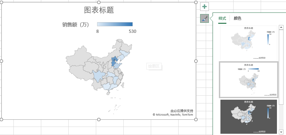 Excel如何插入中国地图进行可视化 - 知乎