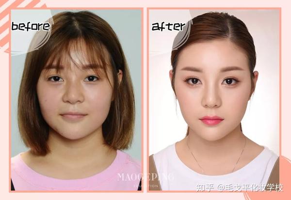 化妆前 Vs 化妆后的差距居然这么大？这就是化妆的重要性！ 知乎