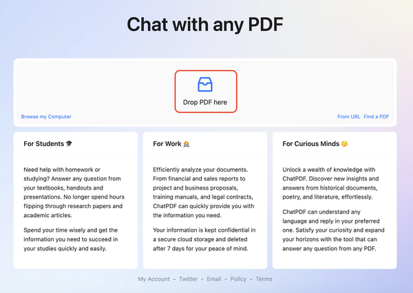 🤣 chatPDF | 别再自己读文献了！让chatGPT来帮你读吧！~ - 知乎