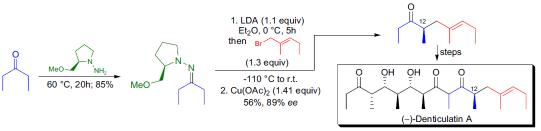 Enders SAMP/RAMP腙烷基化反应 - 知乎
