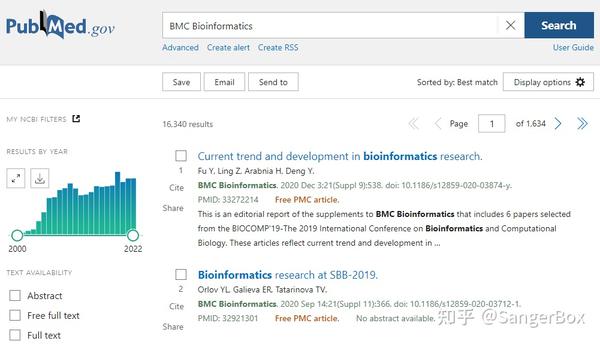 生信期刊推荐合集#2：BMC Bioinformatics - 知乎