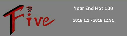 [T5 Chart] Hot 100 Songs-Year-End 2016 - 知乎