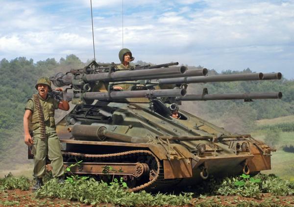 六根炮管，六倍火力：美国M50 Ontos坦克歼击车 - 知乎