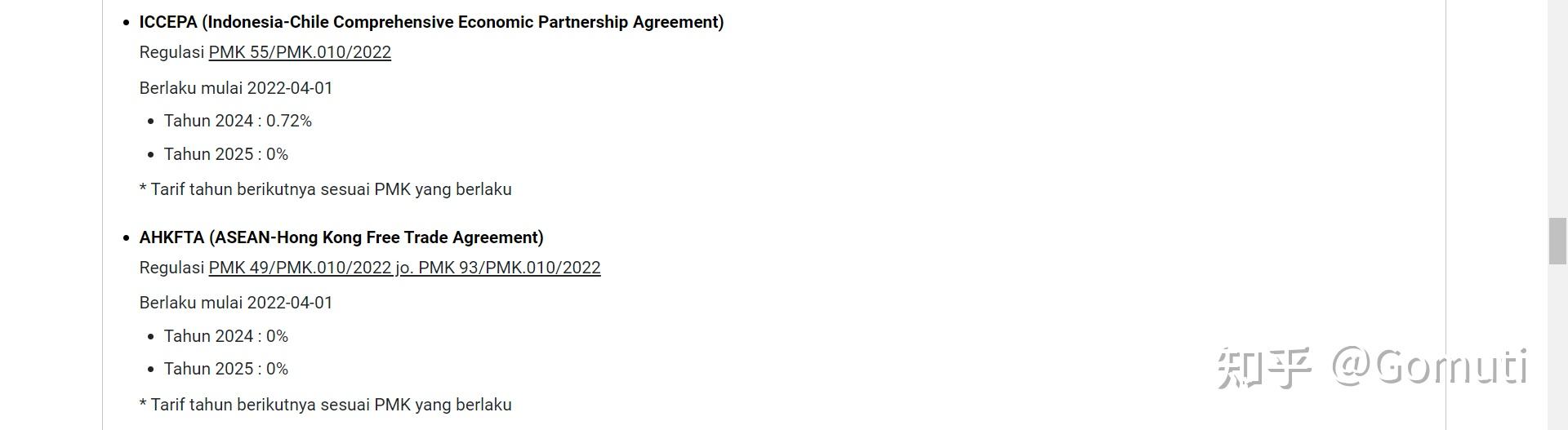 怎样在印尼政府INSW/INTR网站中查询某项商品相关的进出口规定？ - 知乎